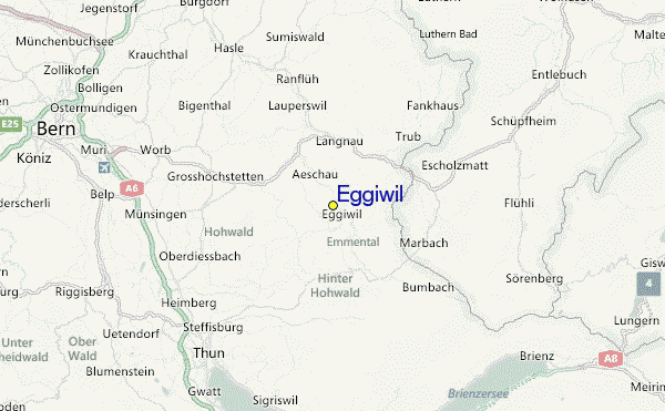 Eggiwil Ski Resort Guide, Lagenkarte Eggiwil Ski- Urlaub Unterkunft