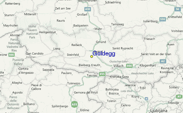 Goldegg Ski Resort Guide, Lagenkarte Goldegg Ski- Urlaub Unterkunft